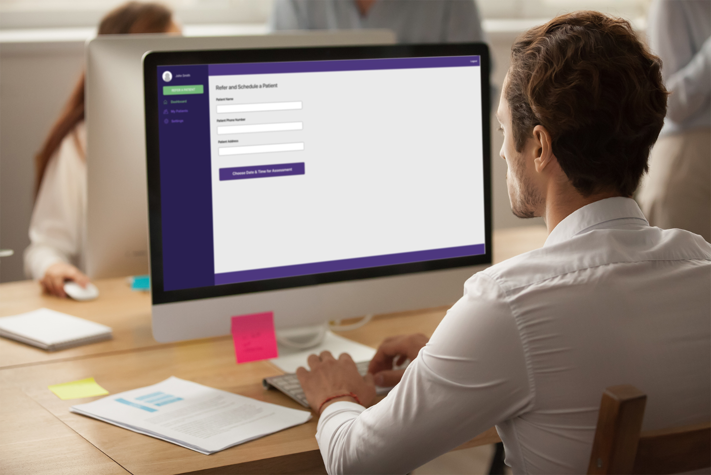 Homepage • Self Schedule Web App